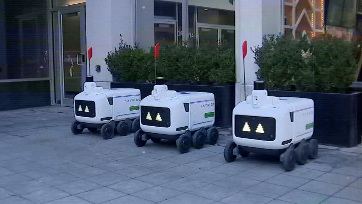 How do autonomous food delivery robots work? – NBC Chicago