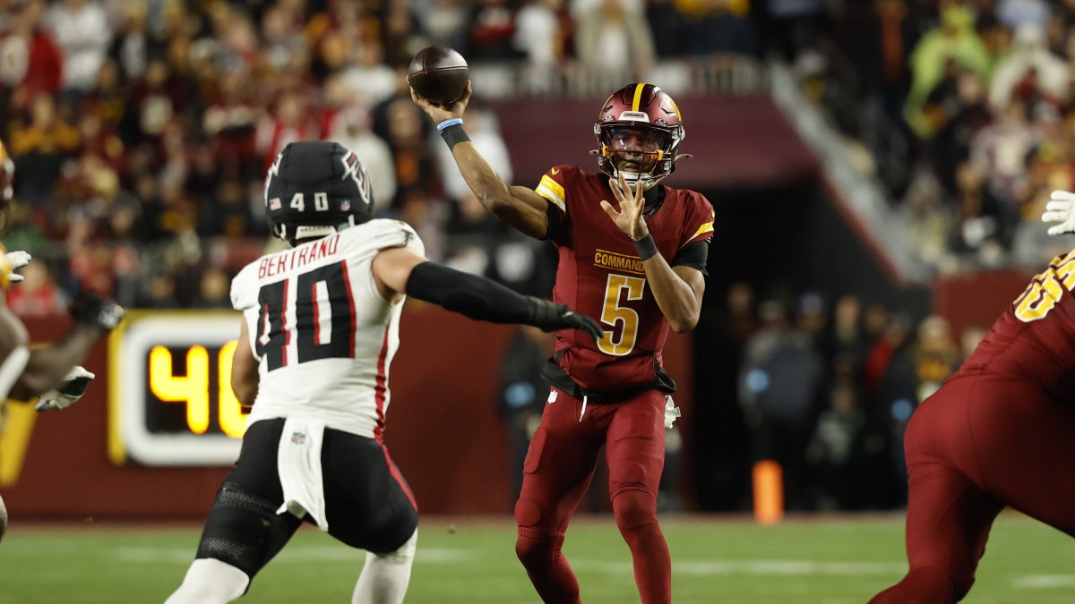 Takeaways as Commanders rally vs. Falcons 30-24 on SNF – NBC Chicago