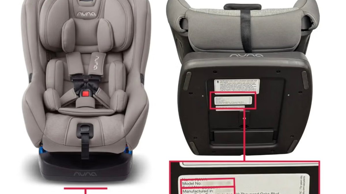 Nuna Baby Essentials recalls 609,000 car seats for harness issue – NBC ...