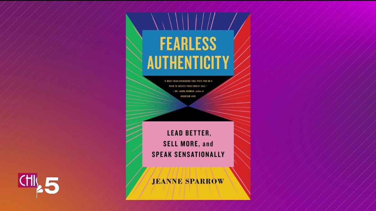 Chicago media icon Jeanne Sparrow inspires with new book on ‘fearless authenticity’ – NBC Chicago