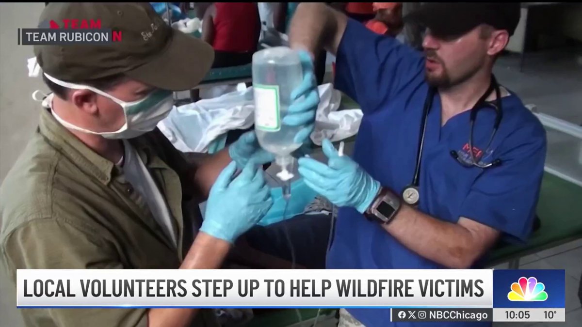 Chicago-area residents, charities step up LA wildfire relief efforts – NBC Chicago