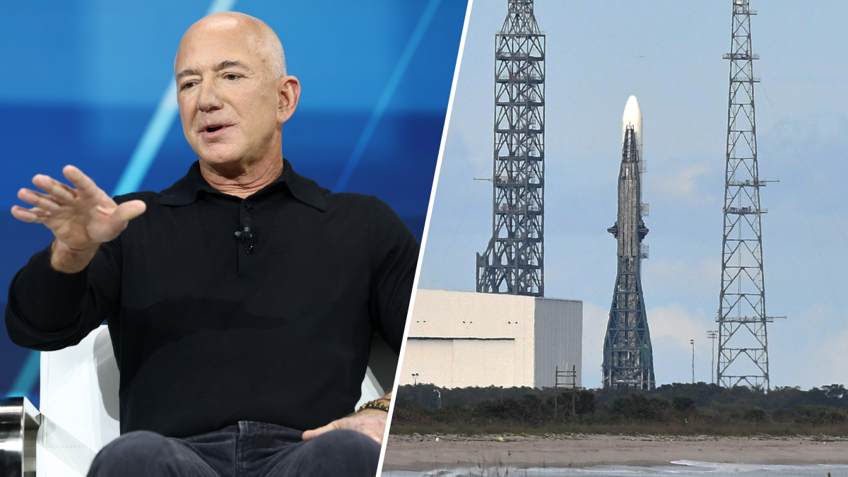 Jeff Bezos’ Blue Origin stands down on launch of New Glenn rocket – NBC Chicago