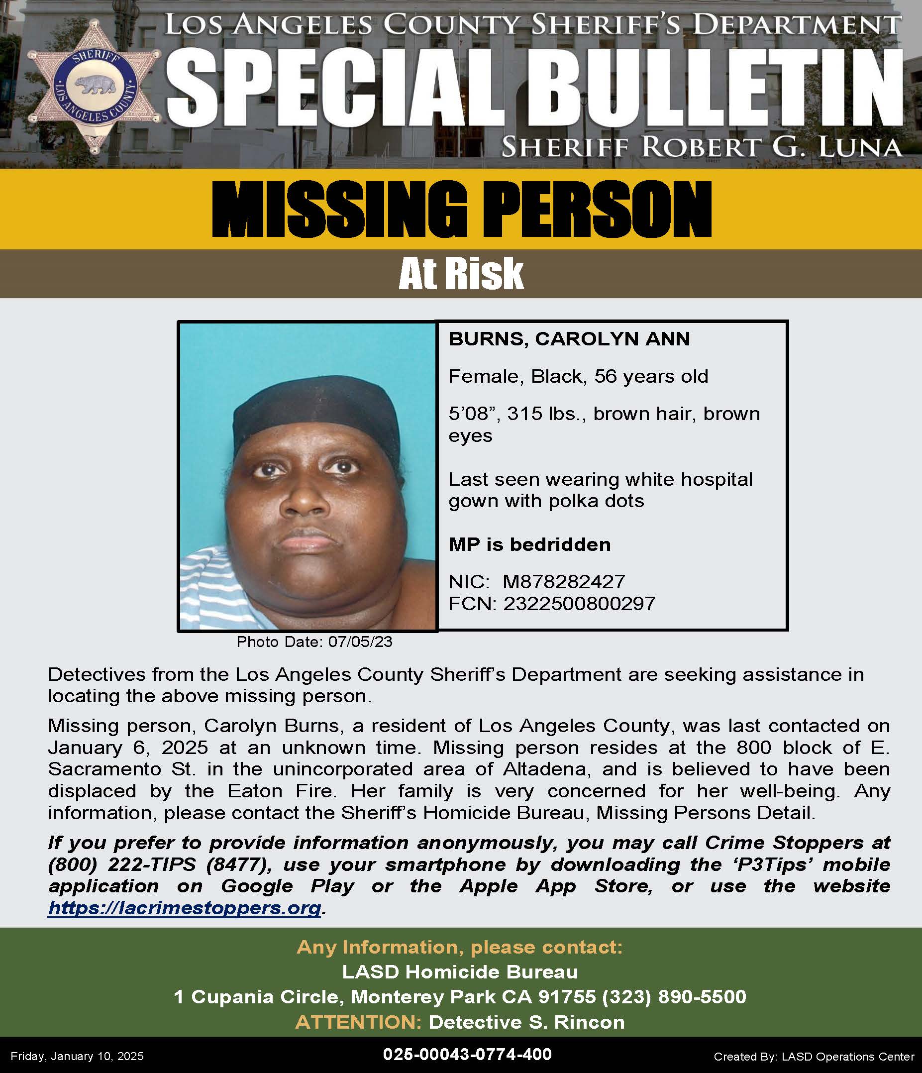 LASD seeking 17 at-risk, missing people in LA County wildfires – NBC ...