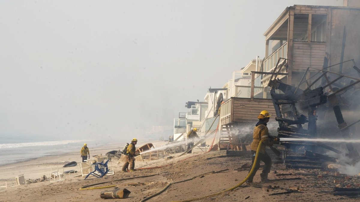 Thousands of structures burn in LA County fires – NBC Chicago
