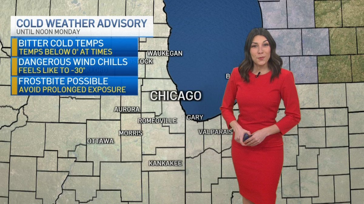 Chicago weather forecast: Cold weather advisory going into effect – NBC ...