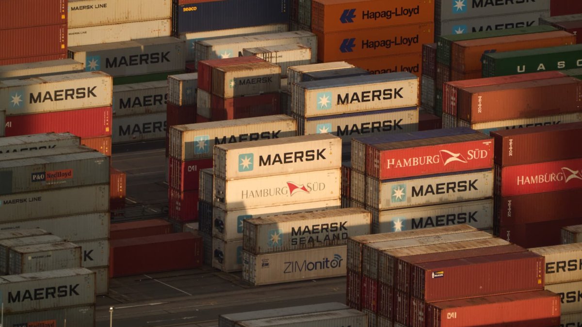 Shipping giant Maersk’s shares jump 9% on profit beat despite trade ...