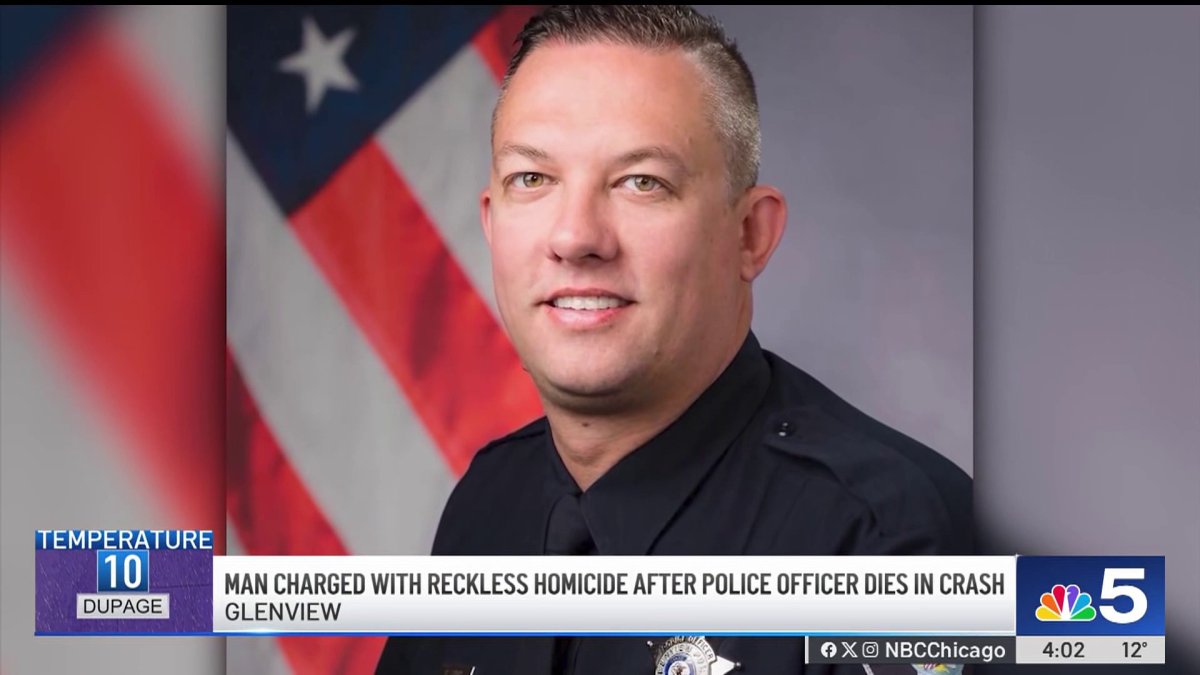 Man charged in crash that killed Glenview police officer – NBC Chicago