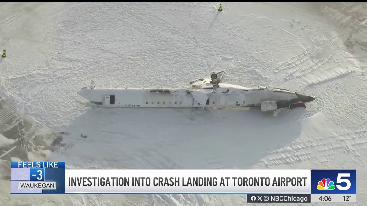 Investigation underway into crash landing at Toronto airport – NBC Chicago