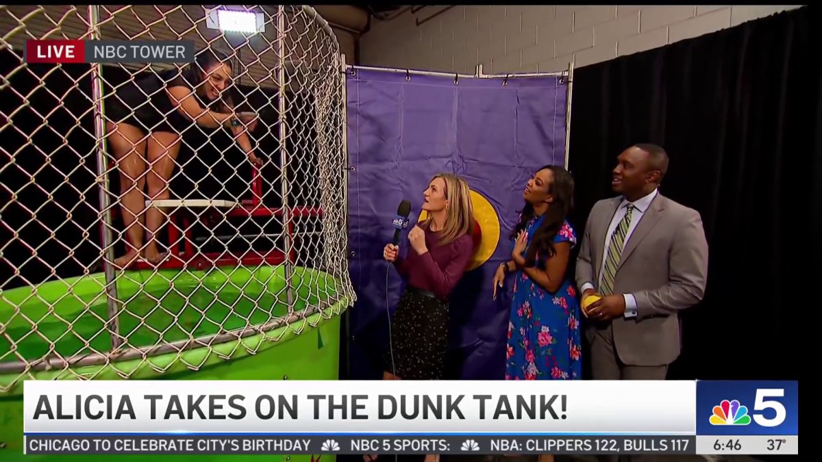 VIDEO: NBC 5 Meteorologist Alicia Roman gets dropped into Polar Plunge ...