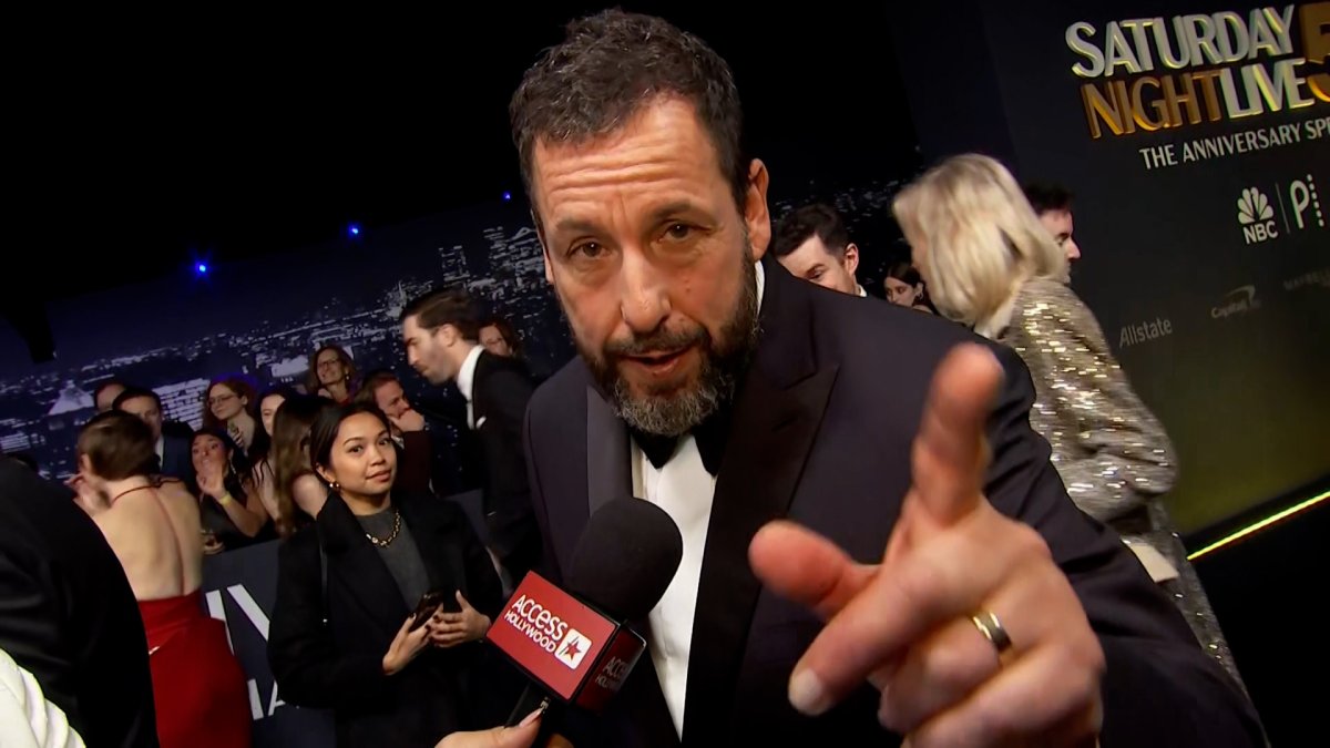 Adam Sandler reflects on ‘growing up’ with Chris Rock on ‘SNL’ – NBC ...