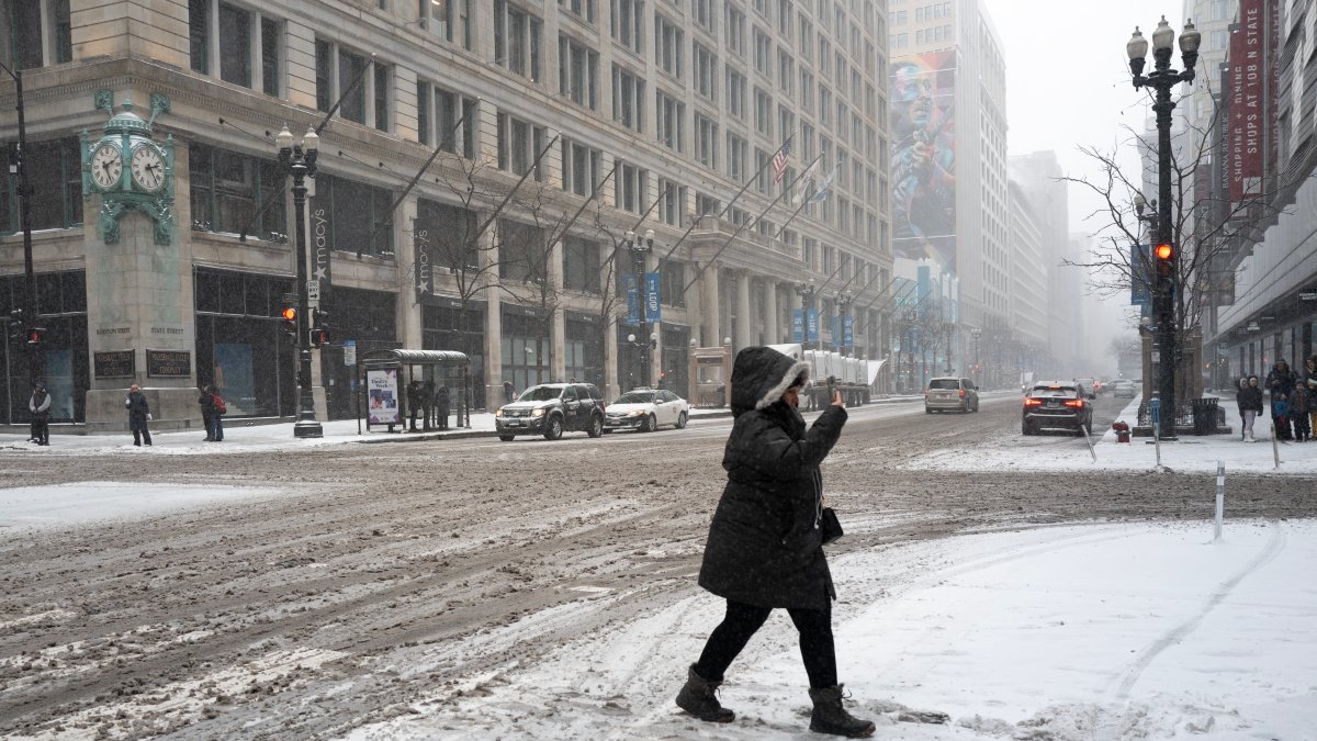 Chicago weather: How much snow to expect and when – NBC Chicago