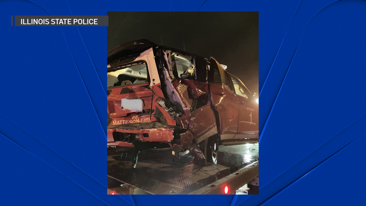 Firefighter injured after alleged DUI driver strikes emergency vehicle ...