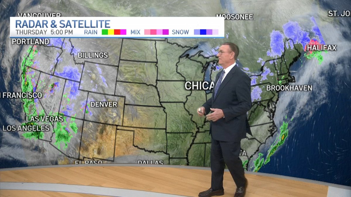 CHICAGO FORECAST: Cloudy skies, evening snowfall expected Friday – NBC Chicago