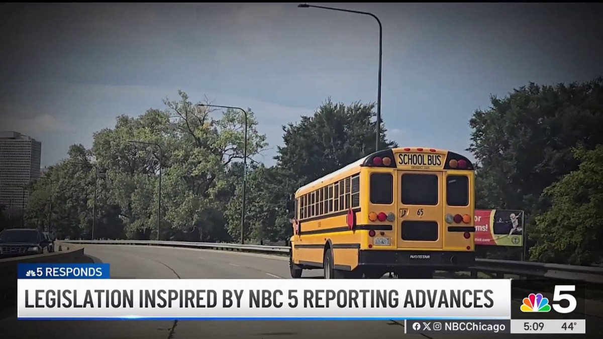 School bus insurance legislation moving forward in Illinois – NBC Chicago