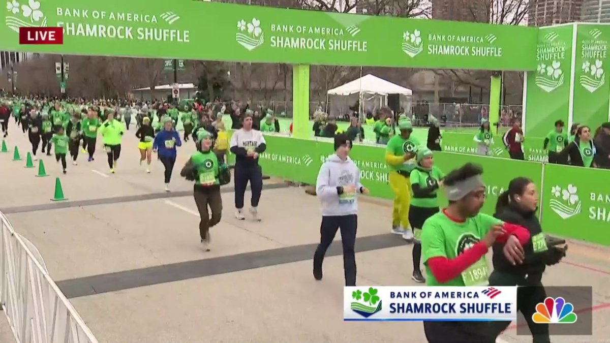 2025 Bank of America Shamrock Shuffle Finish Line: 9:23 a.m. – 9:53 a.m ...