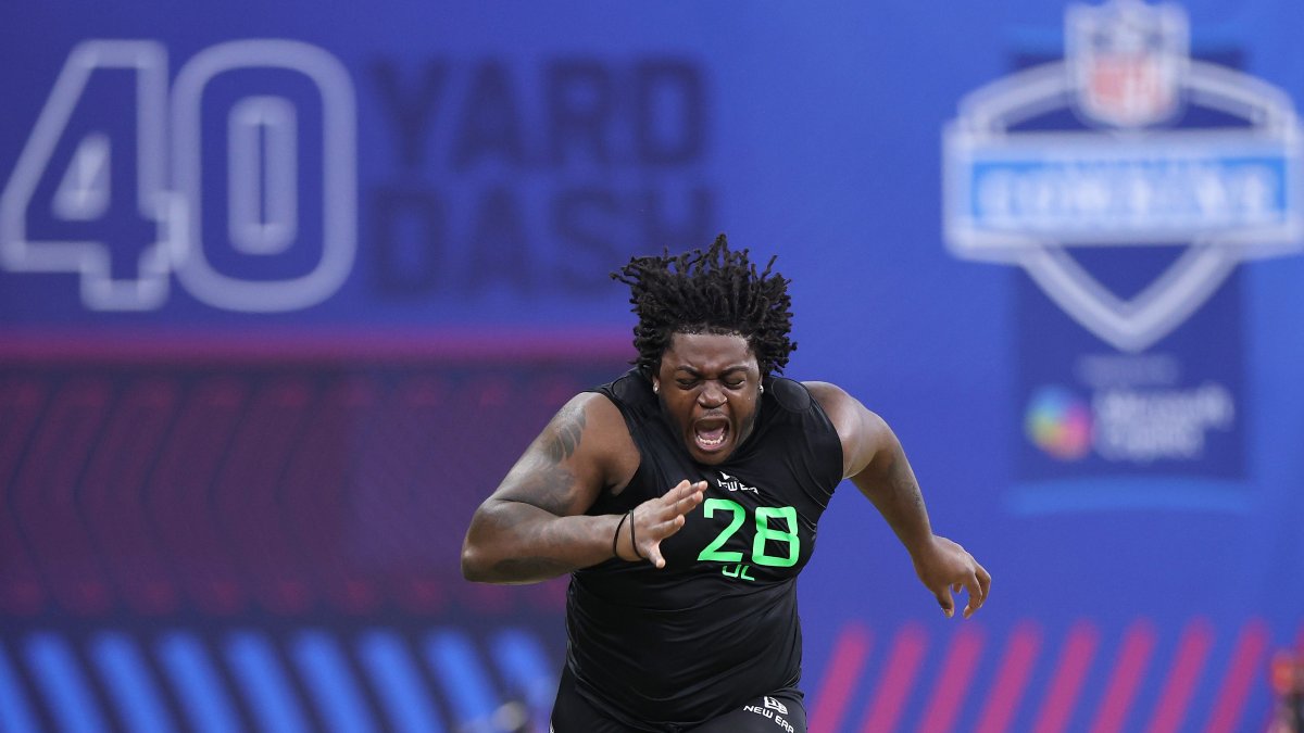 Armand Membou, Jared Wilson impress as OLs work out at NFL combine ...