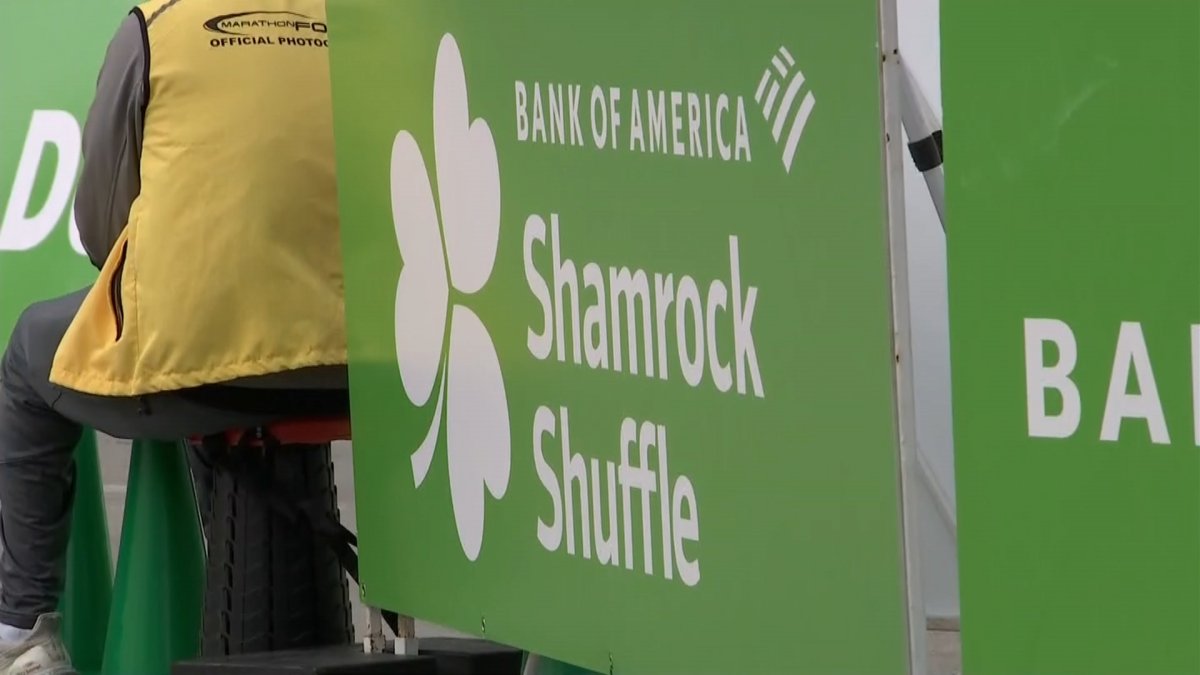 Watch: 2025 Bank of America Shamrock Shuffle Finish Line – NBC Chicago