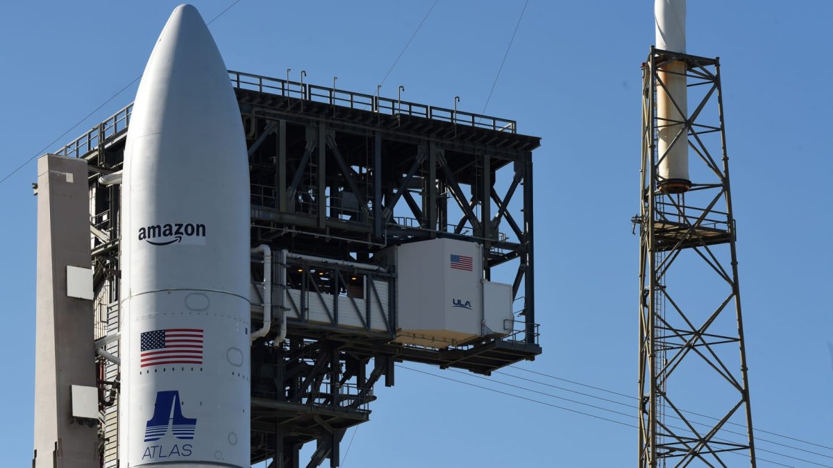 Amazon to launch first batch of Kuiper satellites on April 9 – NBC Chicago