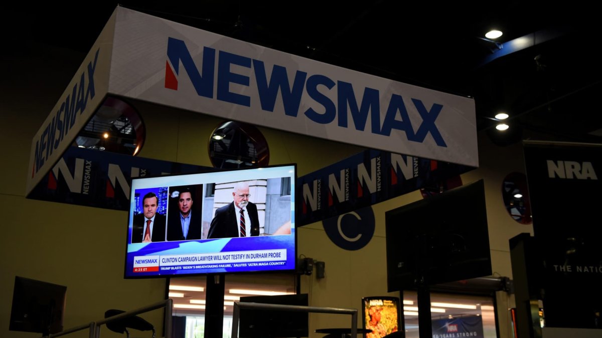 Conservative cable channel Newsmax shares plunge 77% after a dizzying 2 ...
