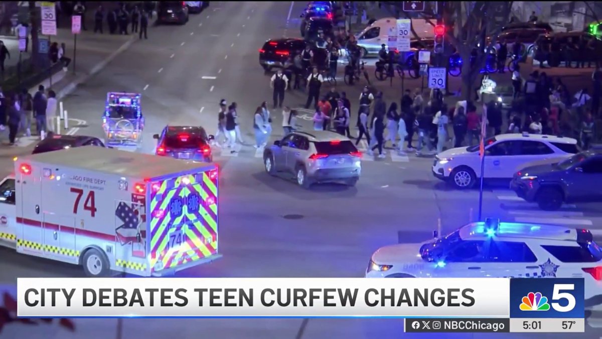 City Council debates teen curfew policy changes – NBC Chicago