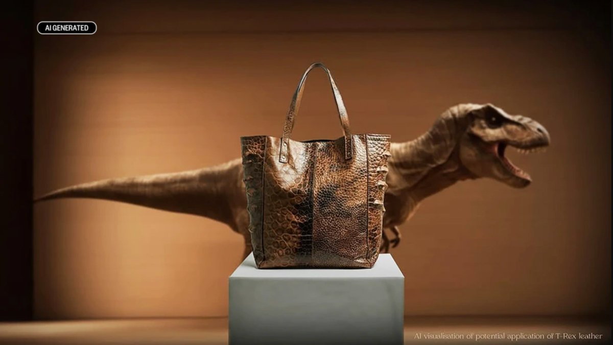From Fearsome To Fashion Real T Rex Fossils Inspire Accessories Nbc