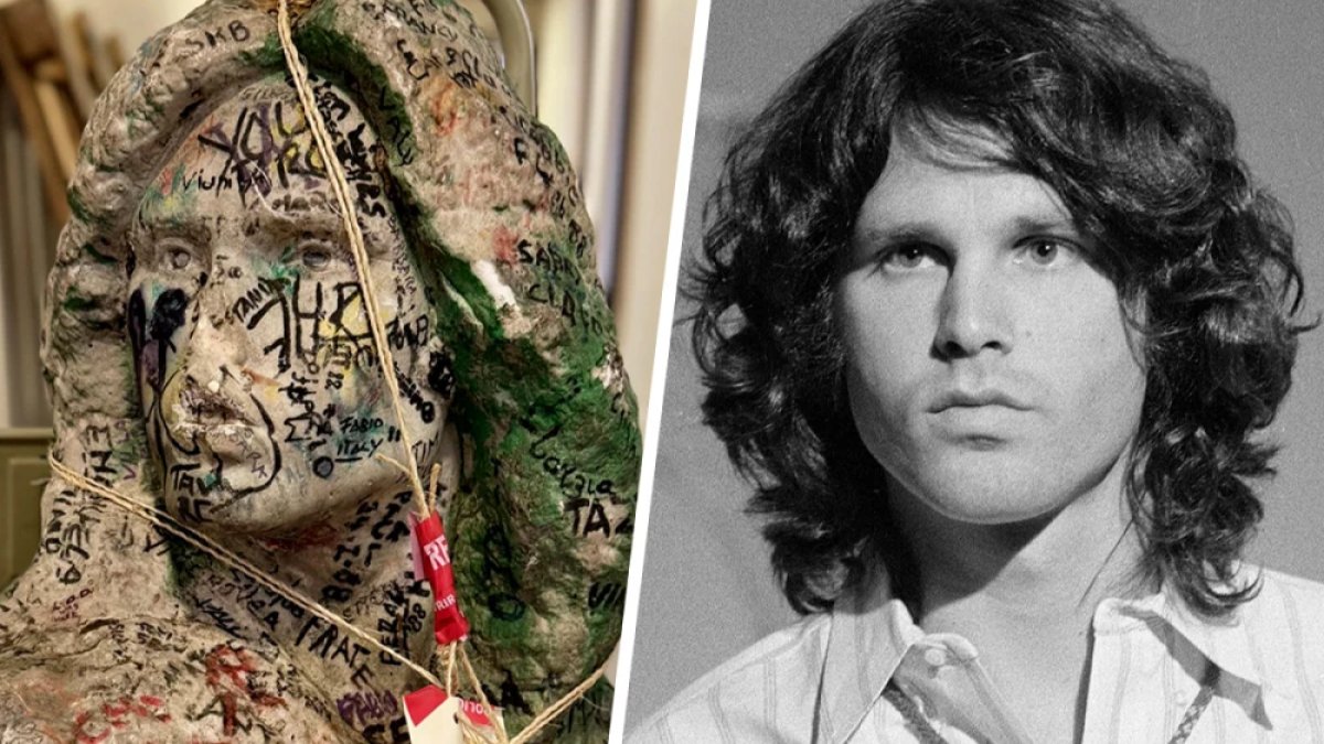 Long-lost bust of Jim Morrison found by chance – NBC Chicago