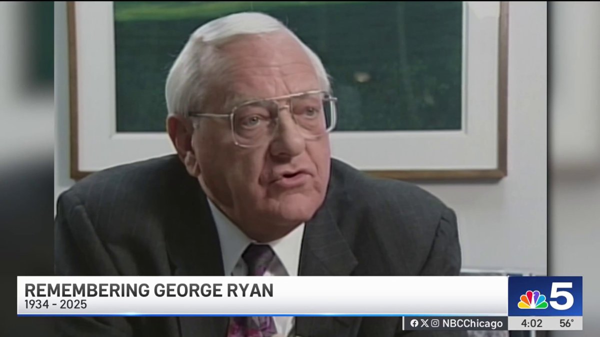 Remembering George Ryan: Legacy and achievements – NBC Chicago