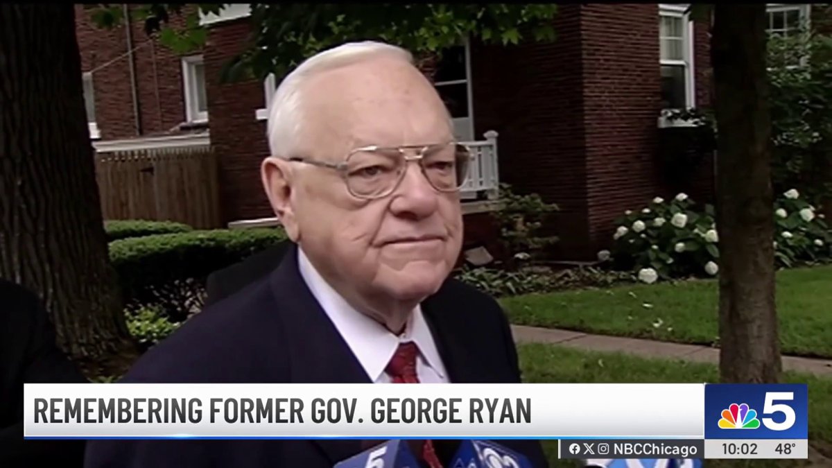 How Kankakee is remembering George Ryan following his death – NBC Chicago