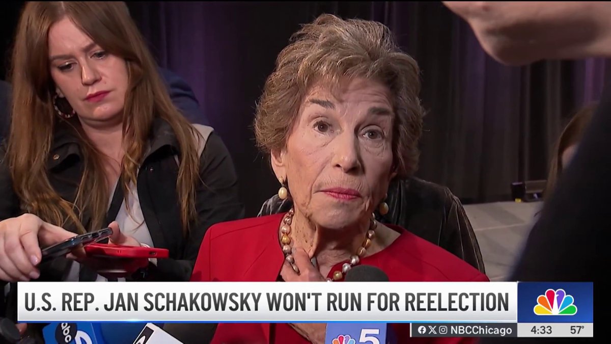 U.S. Rep. Jan Schakowsky announces she won’t run for reelection – NBC ...