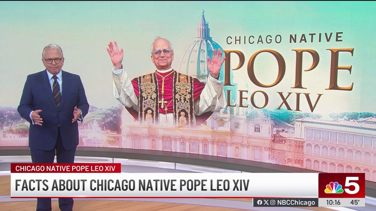 Facts to know about Chicago native, newly elected Pope Leo XIV – NBC ...