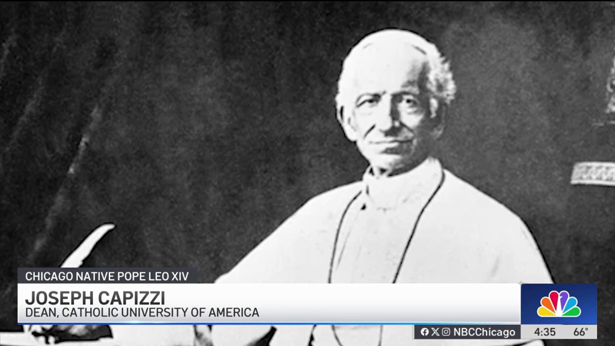 Pope Leo XIV chose his papal name, but who was Pope Leo XIII? – NBC Chicago