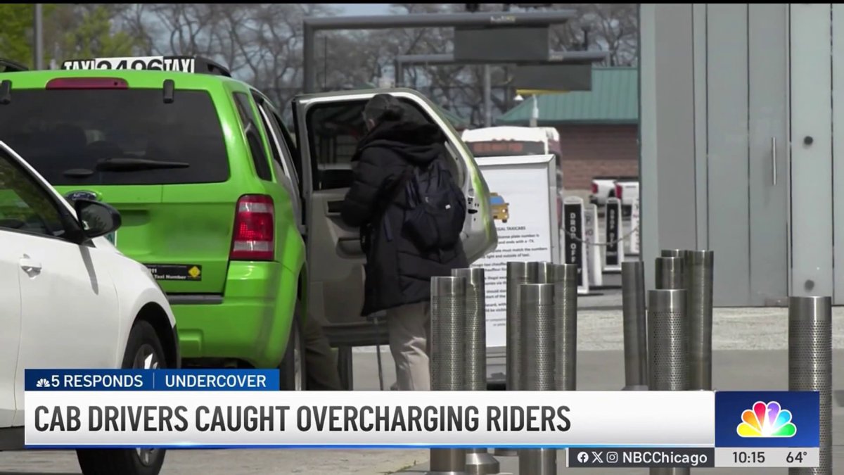 Investigation reveals Chicago cab drivers overcharging riders – NBC Chicago
