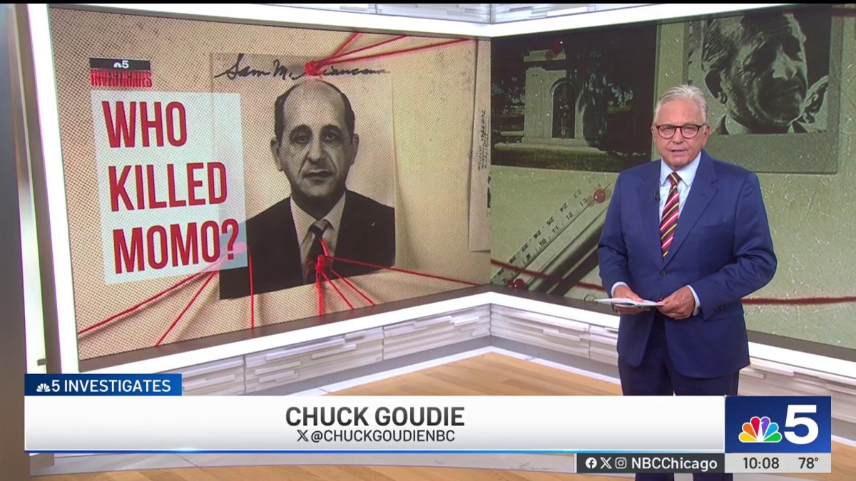 Hitman who killed infamous mob boss Sam Giancana unmasked – NBC Chicago