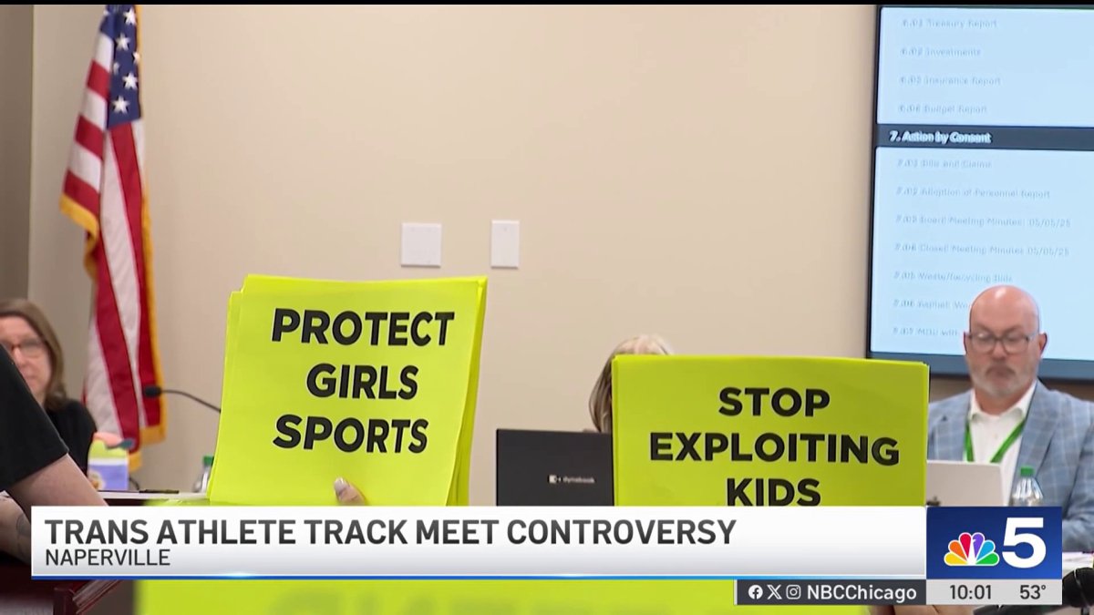 Transgender athlete’s track meet win sparks controversy in Naperville ...