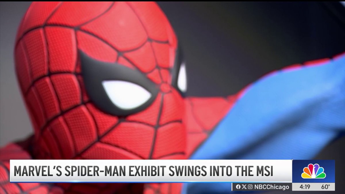 Museum of Science and Industry Chicago gets new Spiderman exhibit – NBC ...