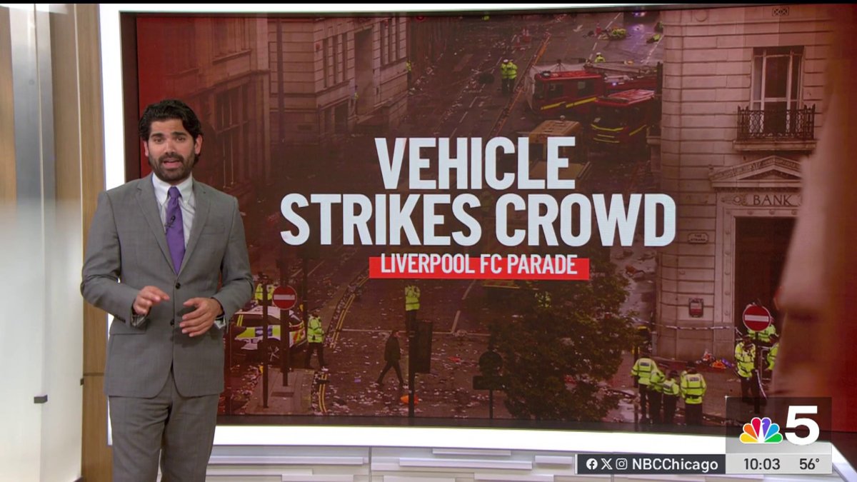 Dozens injured in Liverpool vehicle attack – NBC Chicago