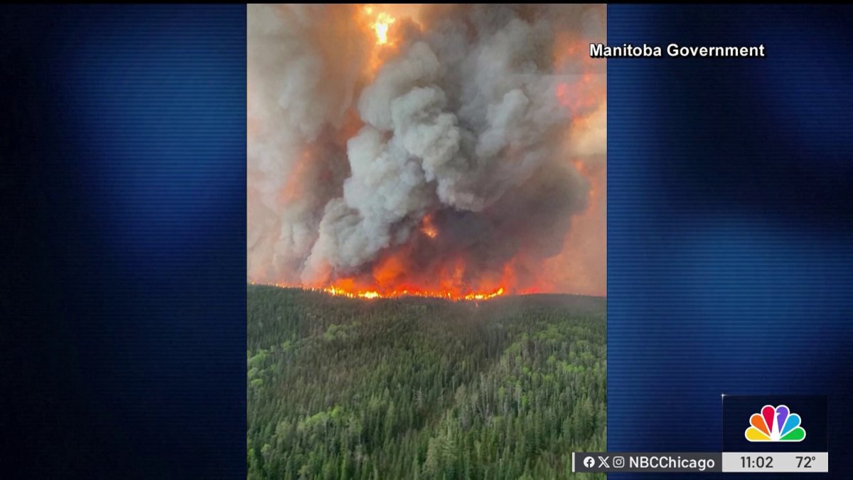 Is Canadian wildfire smoke impacting Chicago air quality? – NBC Chicago