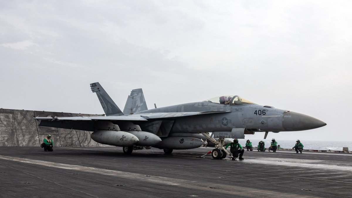 Second fighter jet crashes into sea after landing failure on USS Harry ...