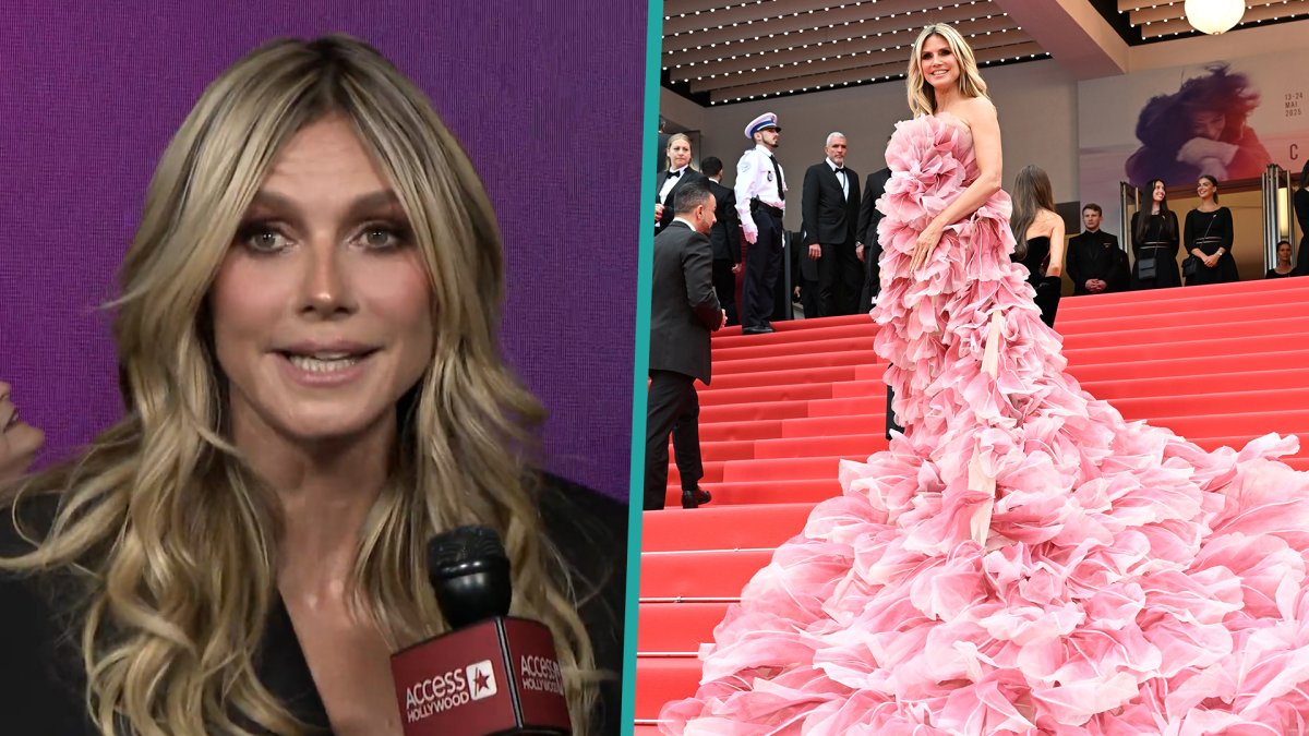 Heidi Klum speaks out on breaking Cannes fashion rule at AMAs – NBC Chicago