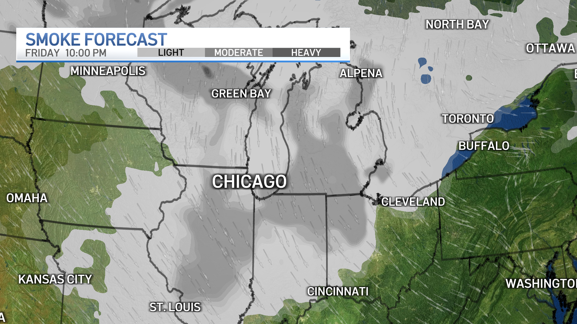 Wildfire smoke could impact Chicago-area air quality this weekend – NBC ...