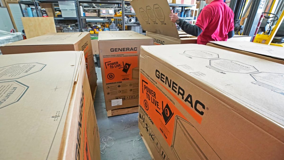 Generator stock Generac heads for best week since November amid heat ...