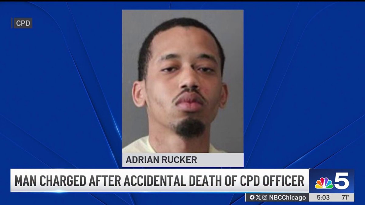 Man charged after accidental death of Chicago police officer – NBC Chicago