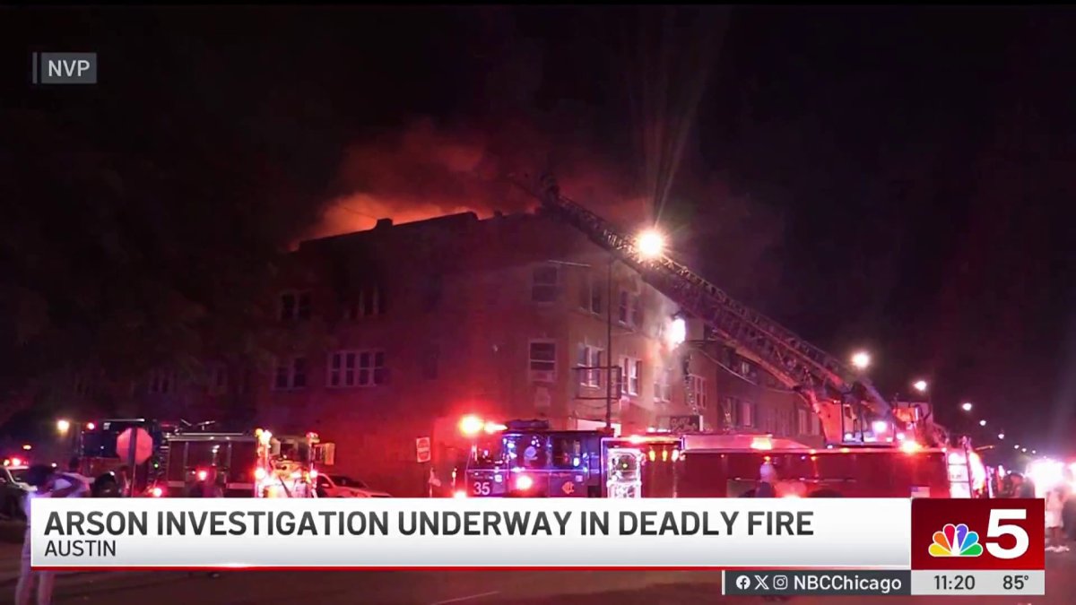Arson investigation ongoing after deadly Austin fire – NBC Chicago