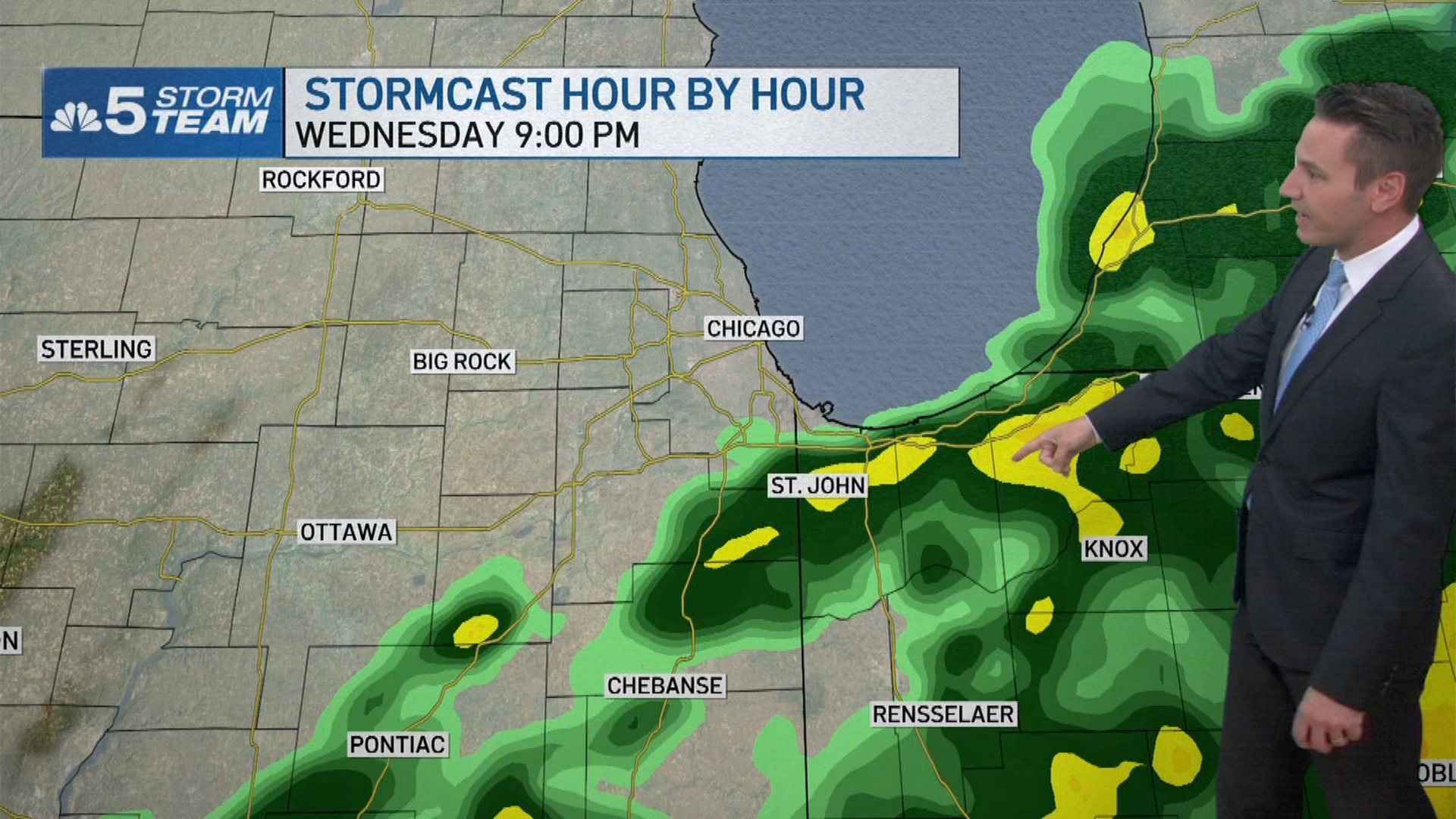 Chicago weather today: Rain to last all day – NBC Chicago