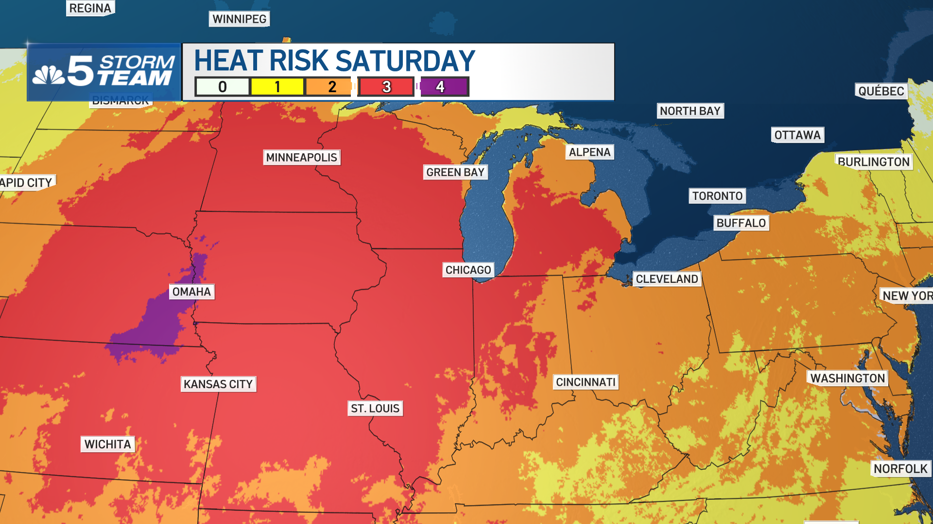 Humidity could make weekend heat wave more dangerous – NBC Chicago