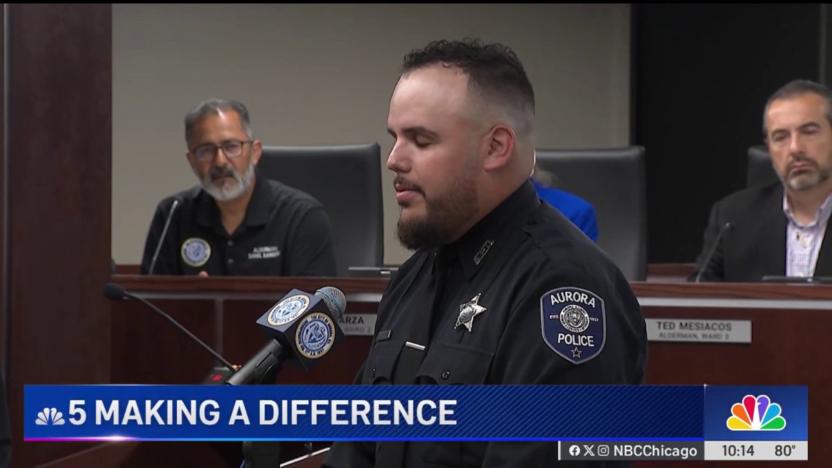 Aurora officer honored for actions that saved the lives of 2 people ...