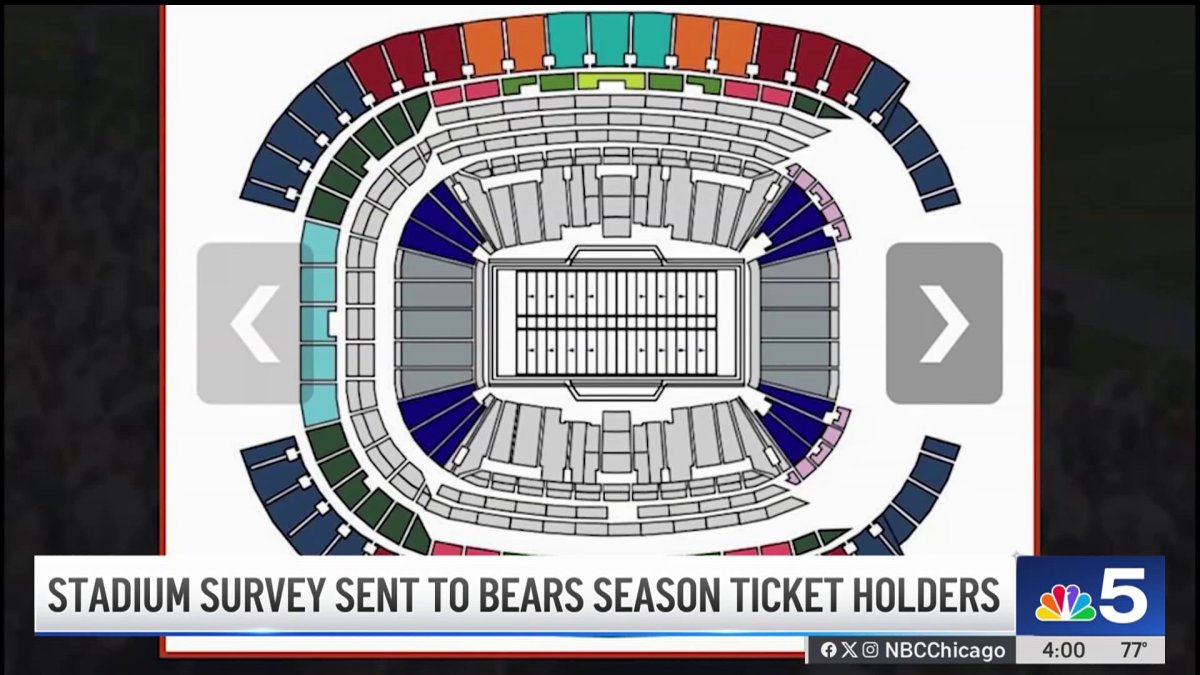 Video: Bears’ new stadium project seating chart proposal revealed – NBC ...