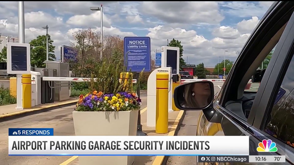 Midway Airport parking garage thefts frustrate travelers – NBC Chicago
