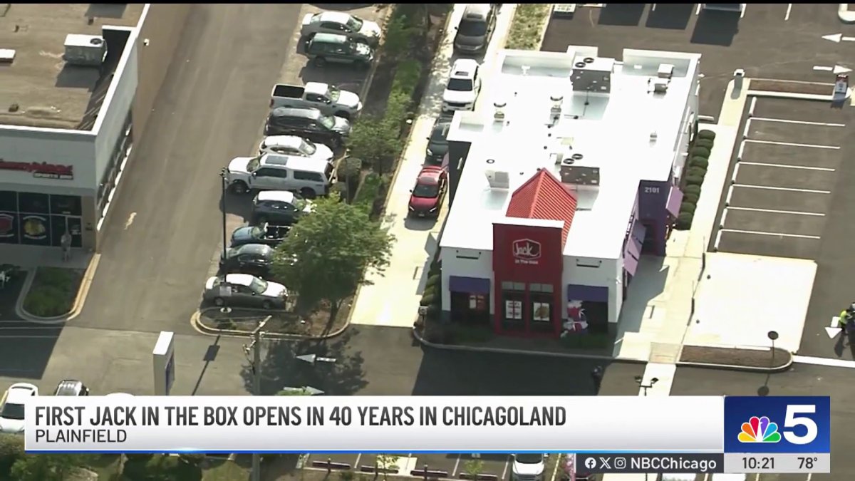 First Jack in the Box opens in 40 years in Chicagoland – NBC Chicago