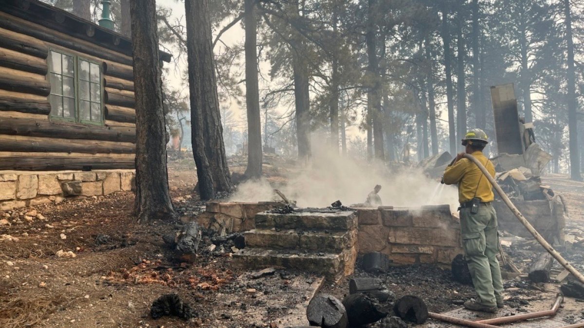 A wildfire that destroyed a historic lodge was allowed to burn – NBC ...